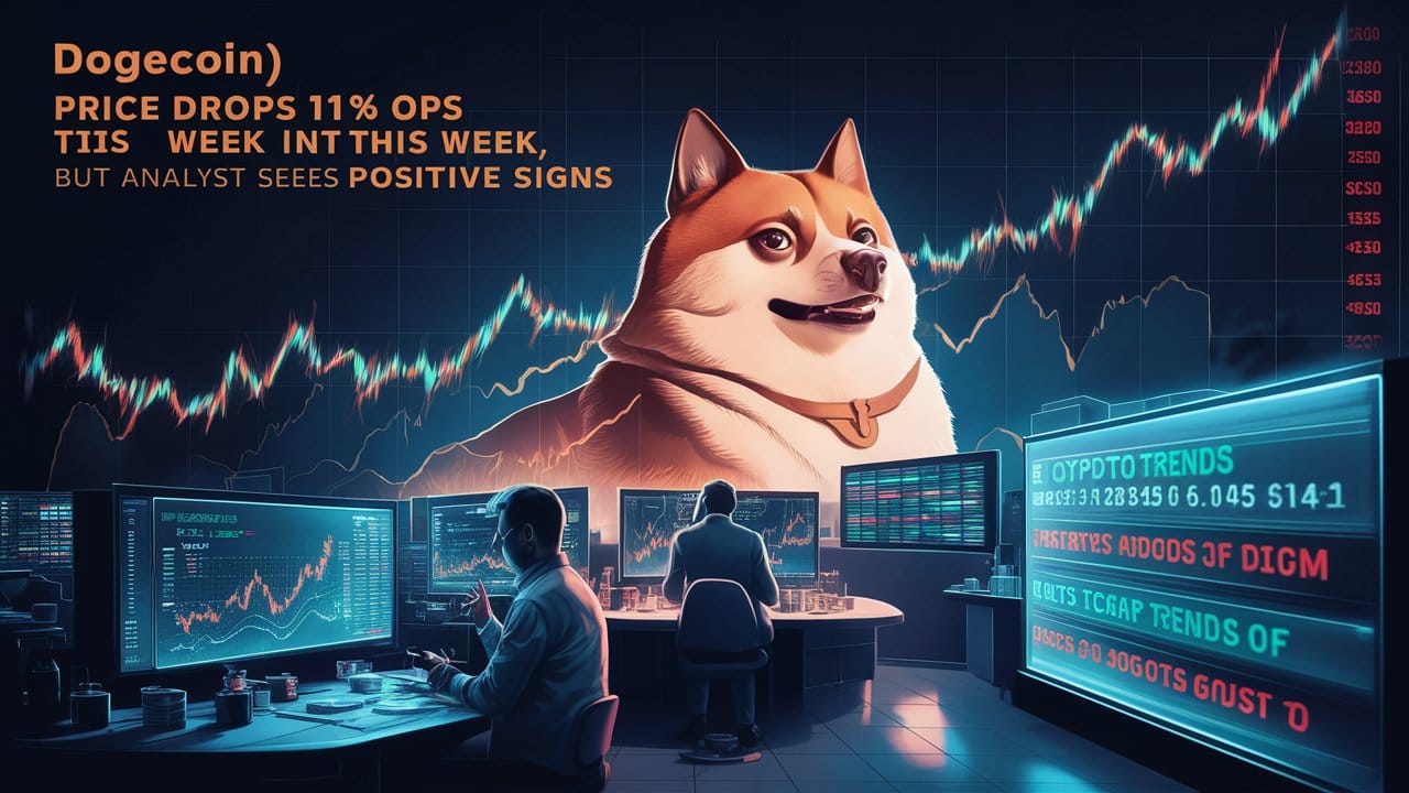 Dogecoin Drops 11% This Week, But Analyst's Positive Signs