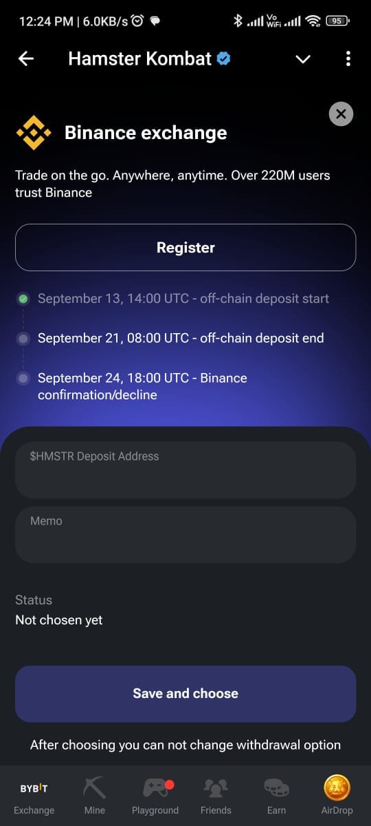 Hamster Kombat Withdrawal: 100% Guide to Claim $HMSTR
