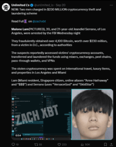 Malone Lam: The Shocking Case of a $230 Million Theft