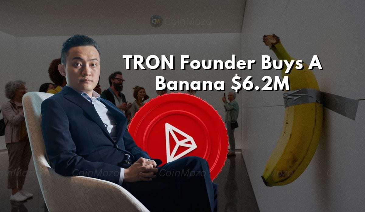 TRON Founder Justin Sun Buys Banana of $6.2M At An Auction